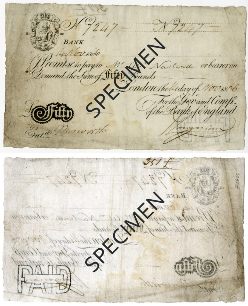Fifty Pound Notes Through the Ages - A History of the £50 Banknote ...